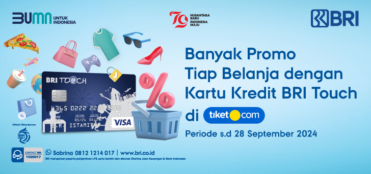 Beranda - BRI Kartu Kredit - Bank BRI | Melayani Dengan Setulus Hati